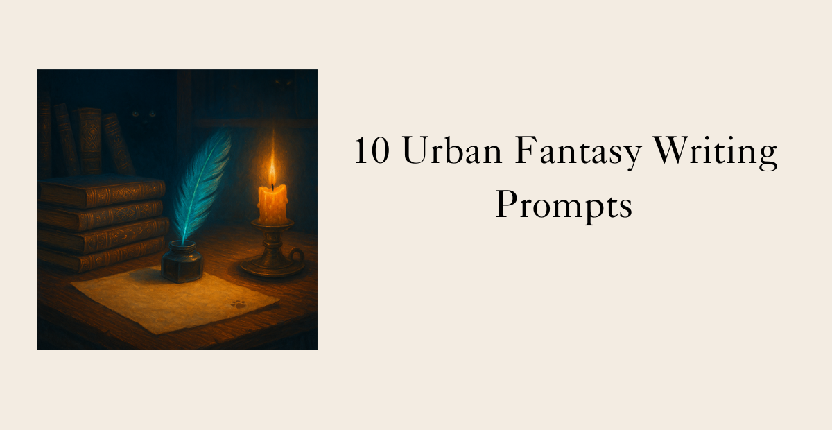 10 Urban Fantasy Writing Prompts - Kirsten Marion